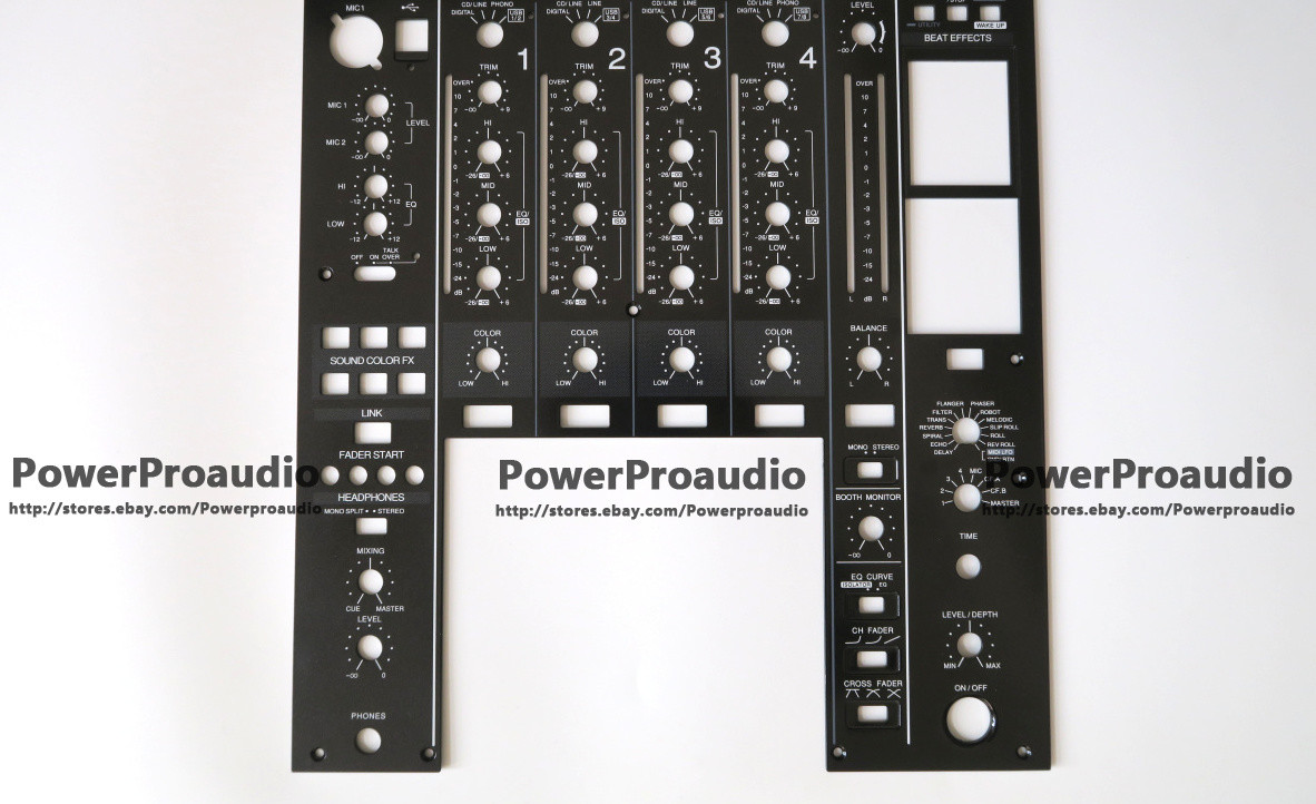 DNB1186 Metal Large Panel Panel For Pioneer DJM-900NEXUS Mixer | eBay