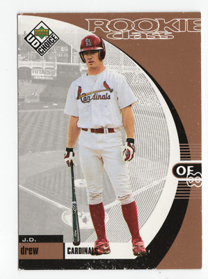 1999 UD Choice 27 VG- J.D. Drew RCL St. Louis Cardinals Card | eBay