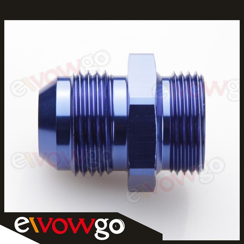 Straight -12AN AN12 Male To 1/2" BSP BSPP Aluminum Fuel Fitting Adapter ...