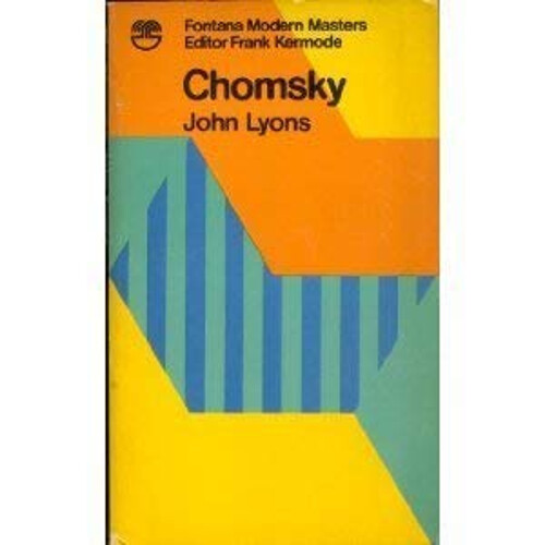Chomsky Fontana Modern Masters JOHN LYONS 9780006348825 | eBay
