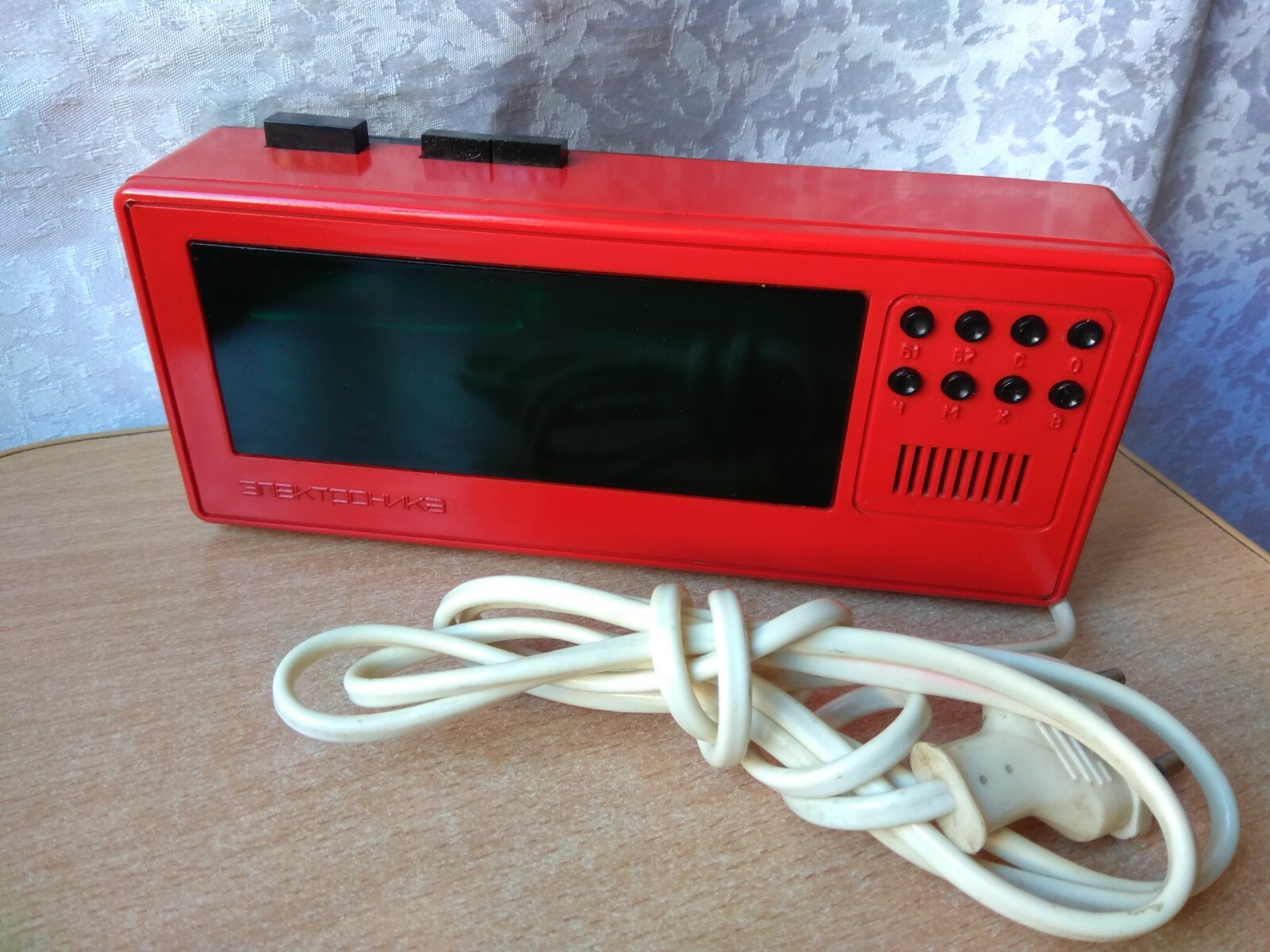 Vintage Russian Alarm Clock ELEKTRONIKA 11-03 Digital Desk Table USSR ...