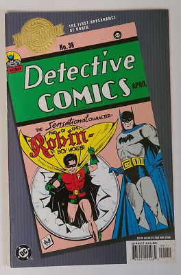 DC COMICS MILLENIUM EDITIONS (DC 2001) DETECTIVE COMICS #38 (DC 1940 ...