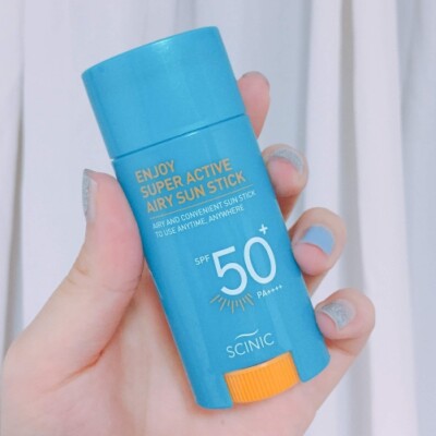 SCINIC Super Active Airy Sun Stick SPF50+ PA++++ 15g UV Protection ...