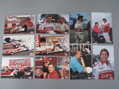 1994 MIKE DUNN TOP FUEL DRAGSTER NHRA DRAG RACING POSTCARD SET OF 10 | eBay