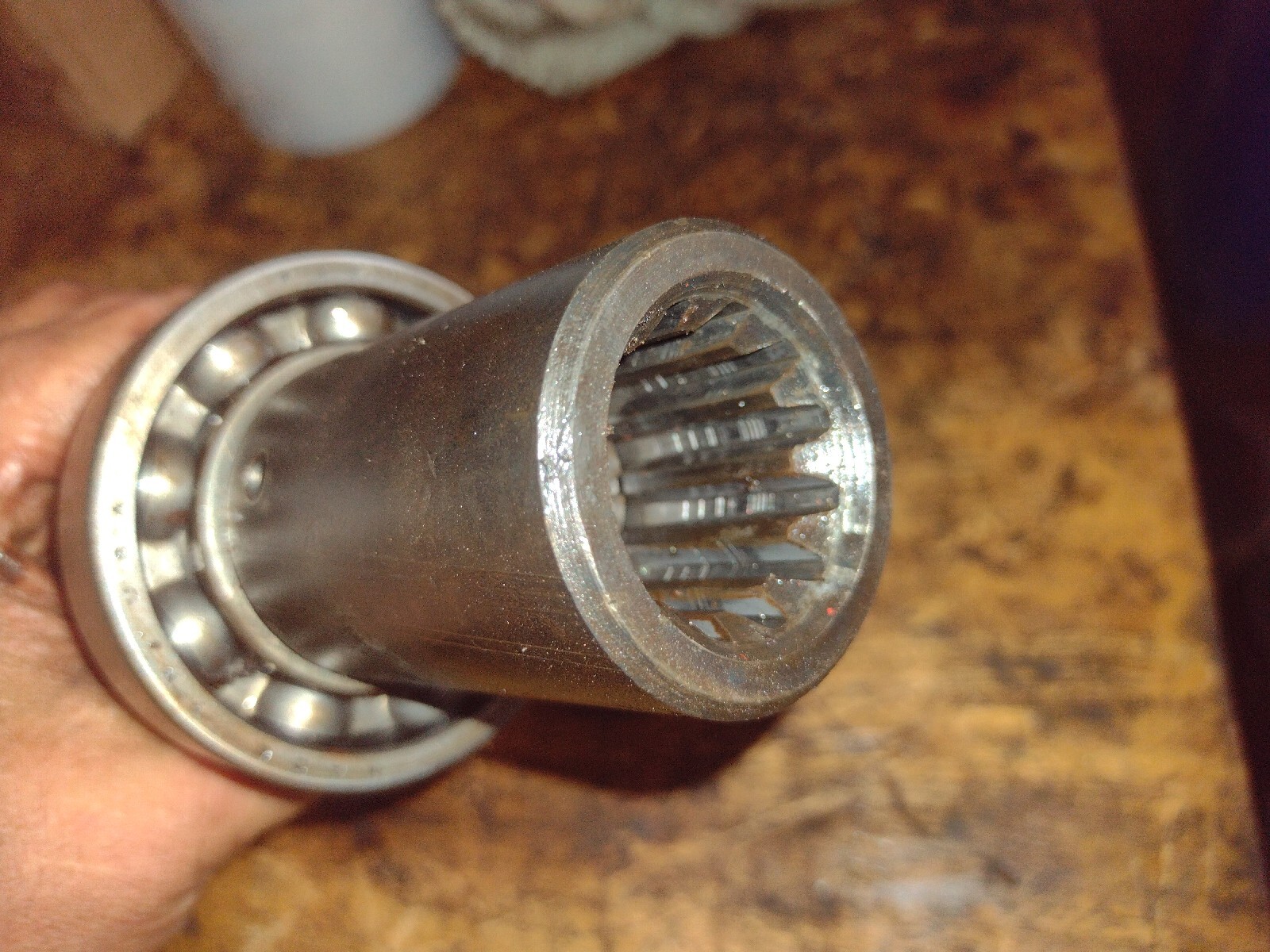 Farmall 560 Tractor TA Torque Amplifier assembly PTO input drive shaft ...