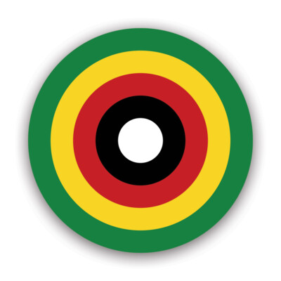 Air Force of Zimbabwe Roundel Sticker Decal - Weatherproof - afz zwe ...