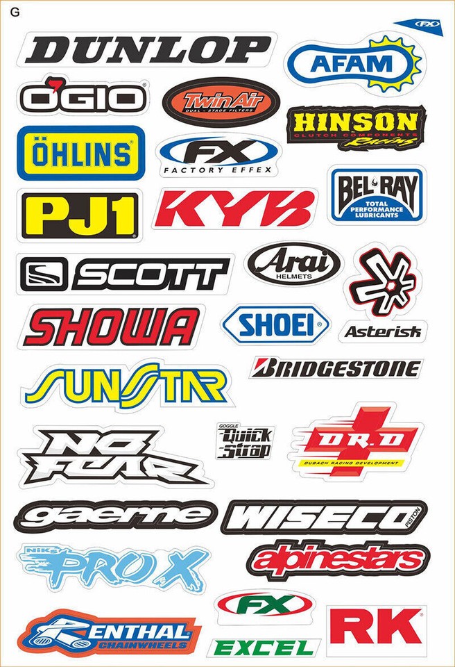 Sticker Bomb Decal Decals Stickers For 1:10 RC Crawler Racing Car Axial ...