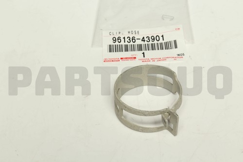 9613643901 Genuine Toyota CLAMP OR CLIP, HOSE(FOR RADIATOR INLET) 96136 ...