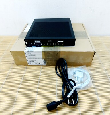 New Open Box Cisco C921-4P 900 Series Integrated Services Routers SL ...