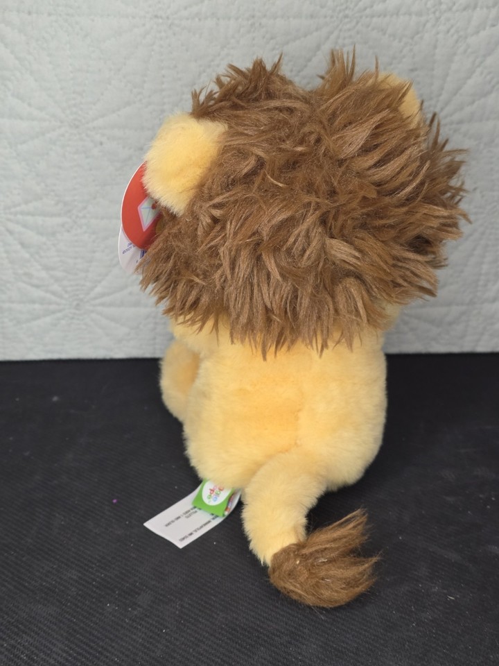 Target Giggle Scape Lion Plush Stuffed Animal Toy with Pink Heart | eBay