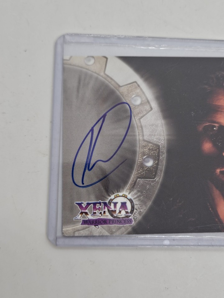 Xena Warrior Princess "Ares" KEVIN SMITH Authentic Autograph Card TOPPS ...