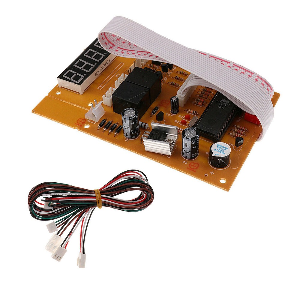Arcade Cabinet Coin Operated USB Timer PCB Mainboard LED Display USB ...