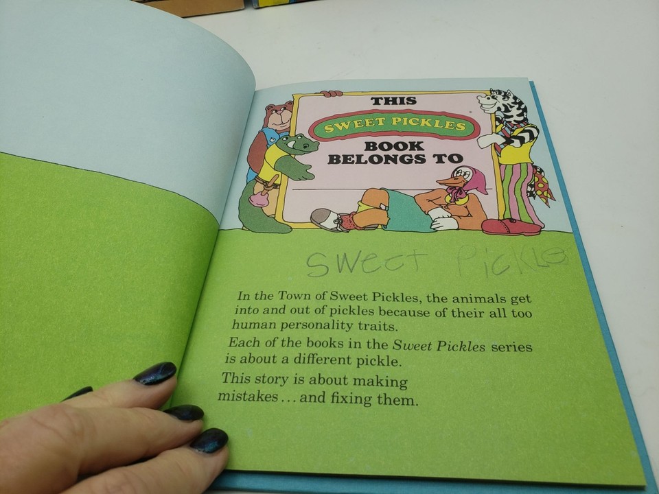 Sweet Pickles Books Fixed By Camel Scaredy Bear Wet Paint Reinach and ...