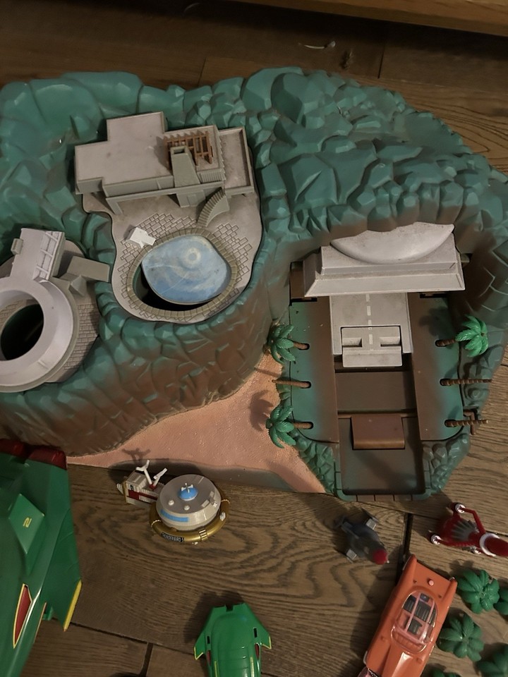 Vintage Thunderbirds Tracey Island Set Job Lot Bundle | eBay UK