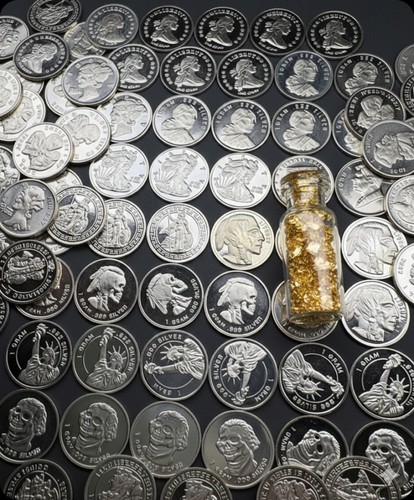 (20x) Pure .999 Fine Silver Pieces Premium New Bullion Estate Lot ...