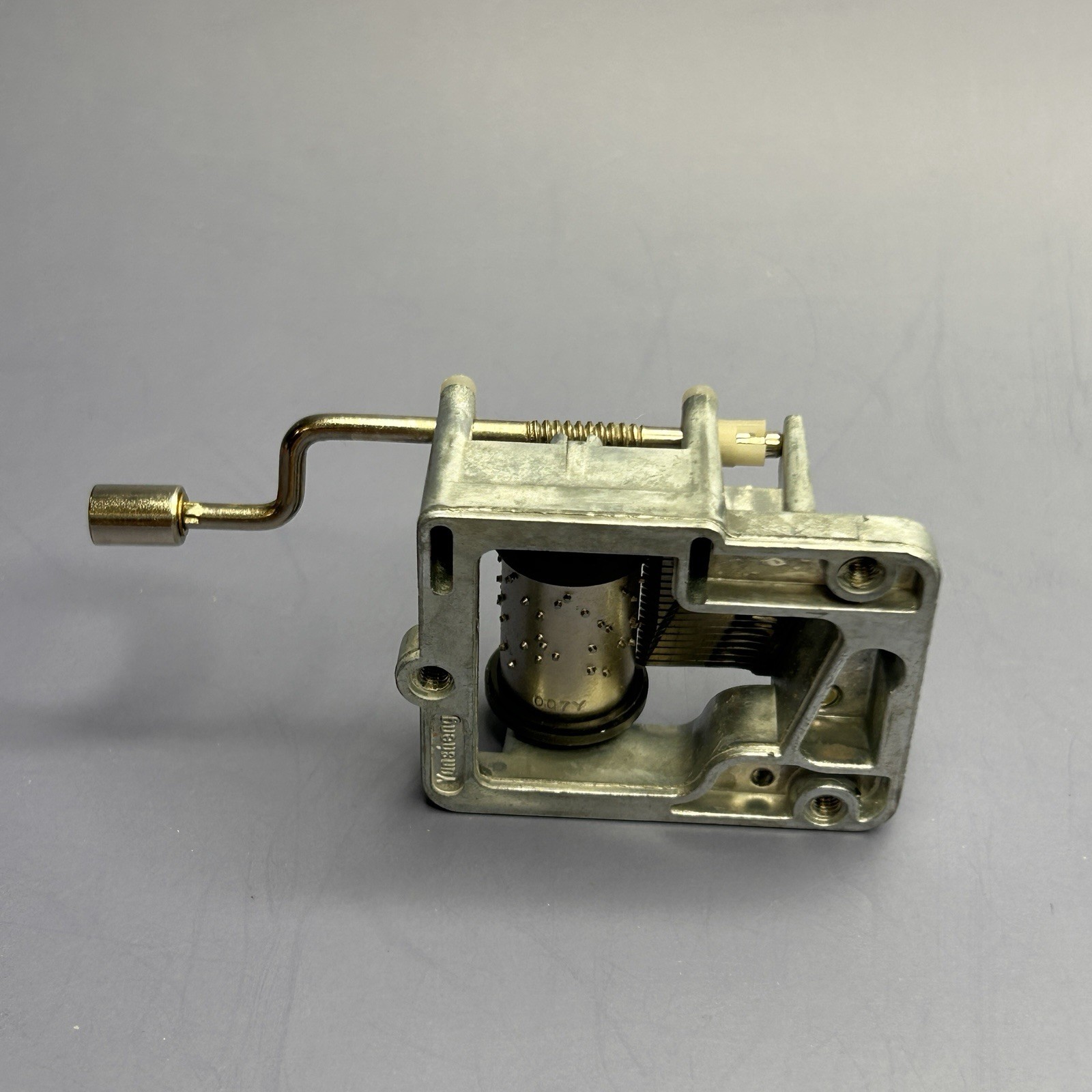 Mechanical Hand Crank Wind Up Craft DIY Music Box “Happy Birthday ...