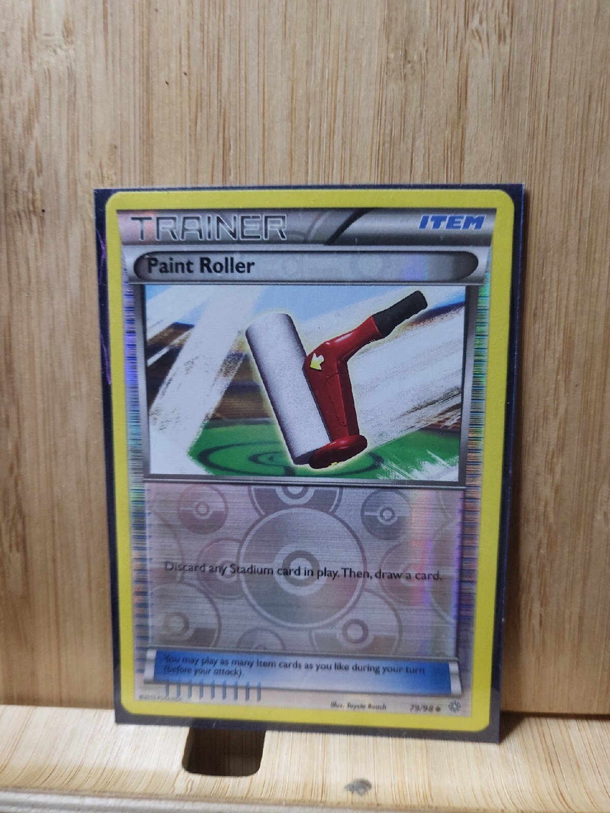 PAINT ROLLER Trainer🏆Reverse Holo 79/98 Ancient Origins Pokemon Card🏆 ...