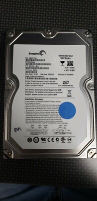 Seagate Barracuda ES 500GB Internal 7200RPM 3.5" (ST3500630NS) HDD ...