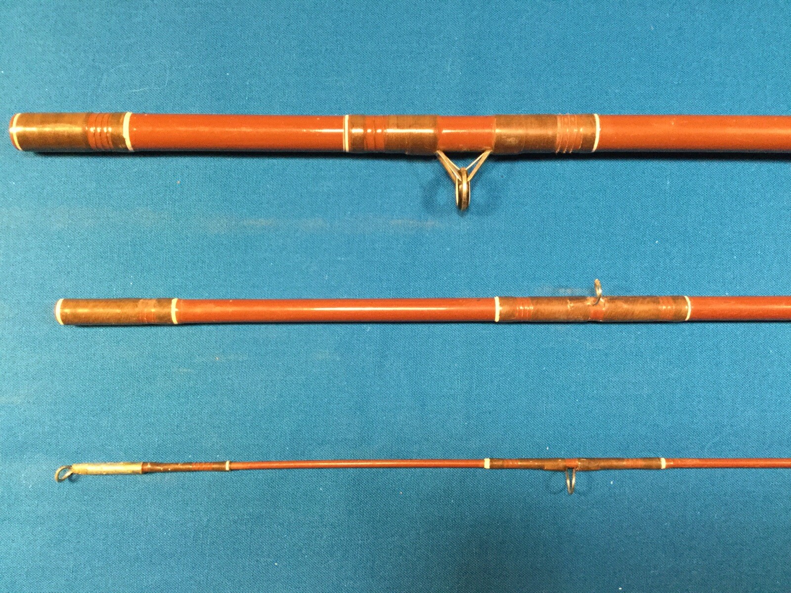 Vtg Shakespeare Fly Rod 3 Pc FY12R 8 Ft Fiberglass 7/8 Line VG Rare | eBay