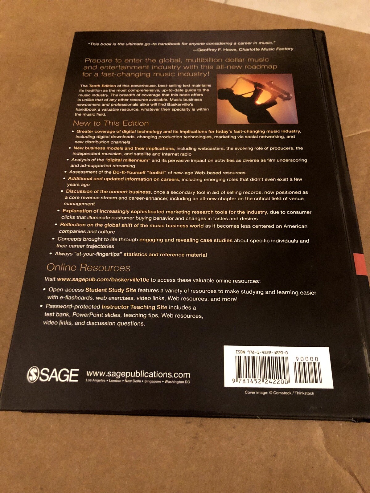 Music Business Handbook and Career Guide by Timothy Baskerville and ...