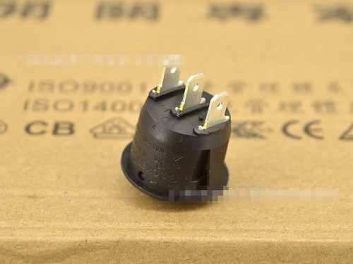 2pcs NEW SOKEN RK2-13 6A/250VAC ON/OFF 3 Pins Rocker Switch red light ...