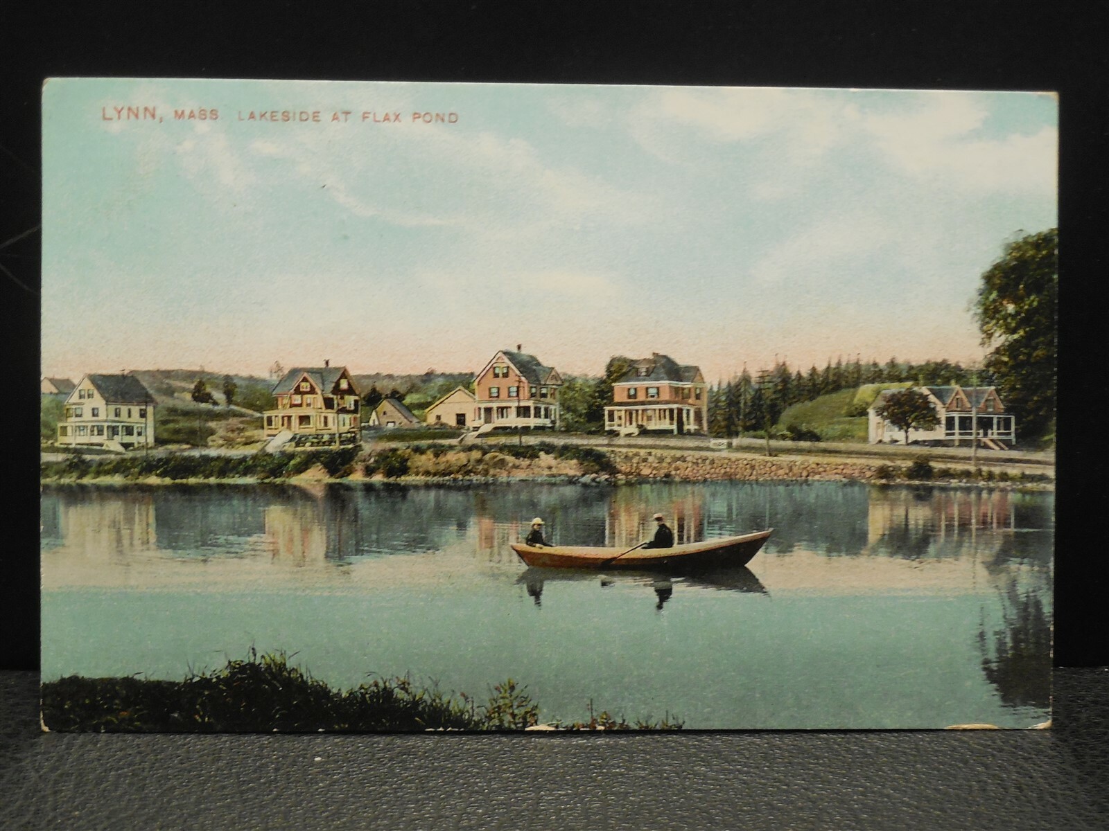 Lynn, Massachusetts MA ~ Lakeside at Flax Pond 1908 ** | eBay