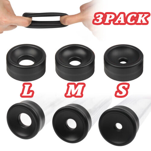 Universal Silicone Replacement Sleeve Cover for Penis Pump Vacuum ...