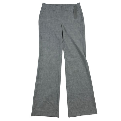 NWT CLASSIQUES ENTIER Heather Gray Trouser Bootcut Dress Pants Stretch ...