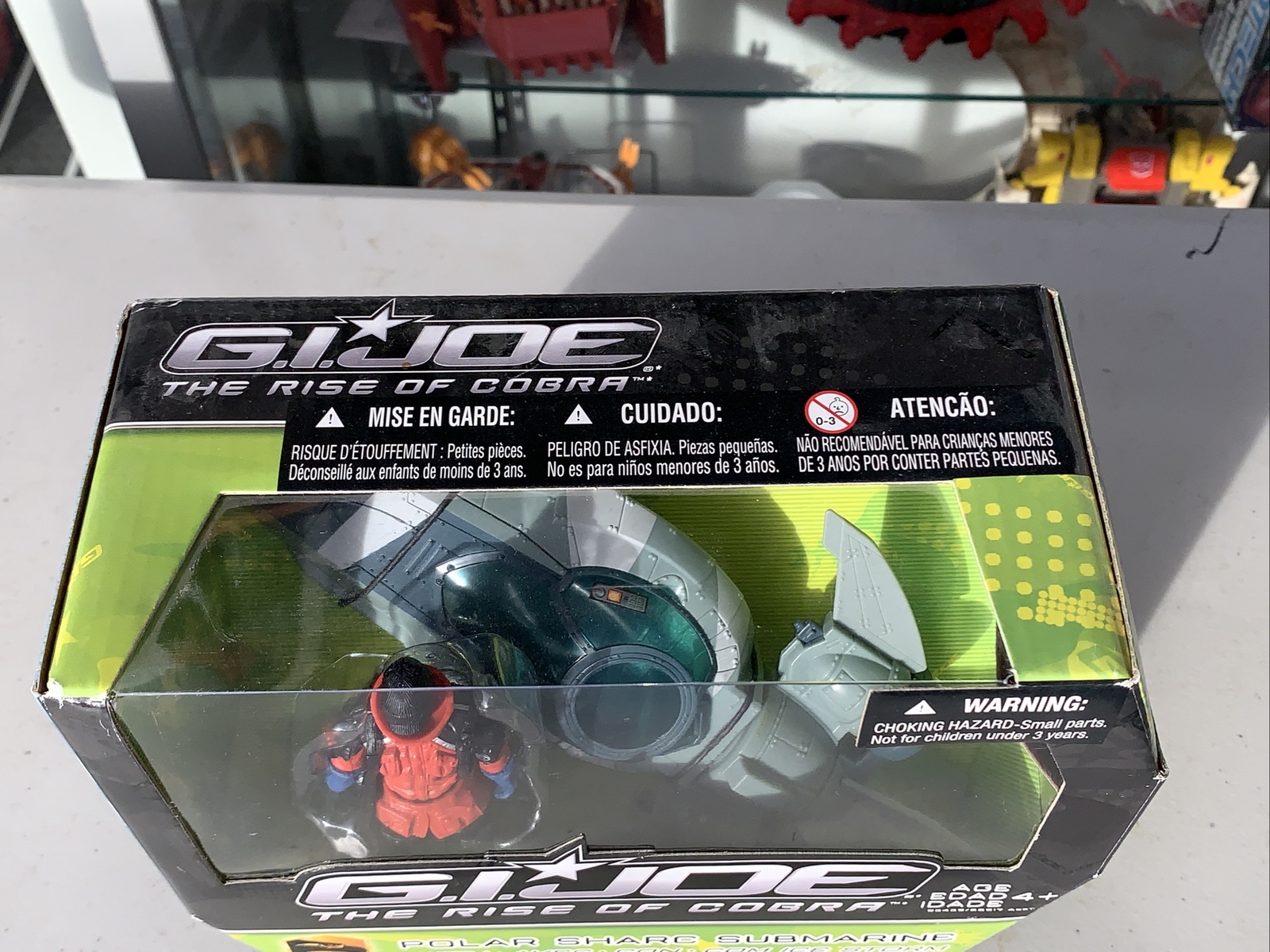Gi Joe Rise Of Cobra Polar Sharc Submarine W/ Ice Storm Misb Sealed New ...