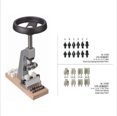 hot watch open end machine unit watch case opener steel and rubber head ...