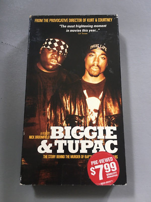Biggie & Tupac VHS Videotape 2002 Rap Documentary Ex-Rental - Ships ...