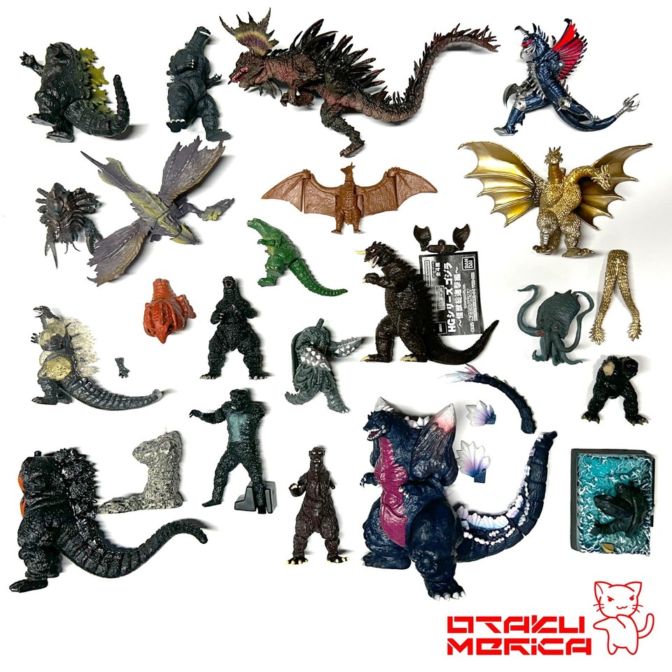 Massive Godzilla Junk / Parts Lot - 6lbs of HG, Hyper Hobby, Bandai ...