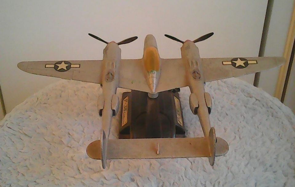 P38 lightning plane metal model | eBay UK