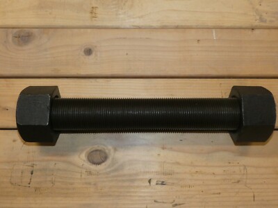 2"-8 x 14 3/4" 8UN Thread A193 Grade B7 Stud with 2 Grade 2H Hex Nuts ...