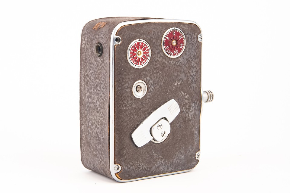 Bell & Howell Filmo Auto 8 8mm Motion Picture Movie Camera Vintage V29 ...