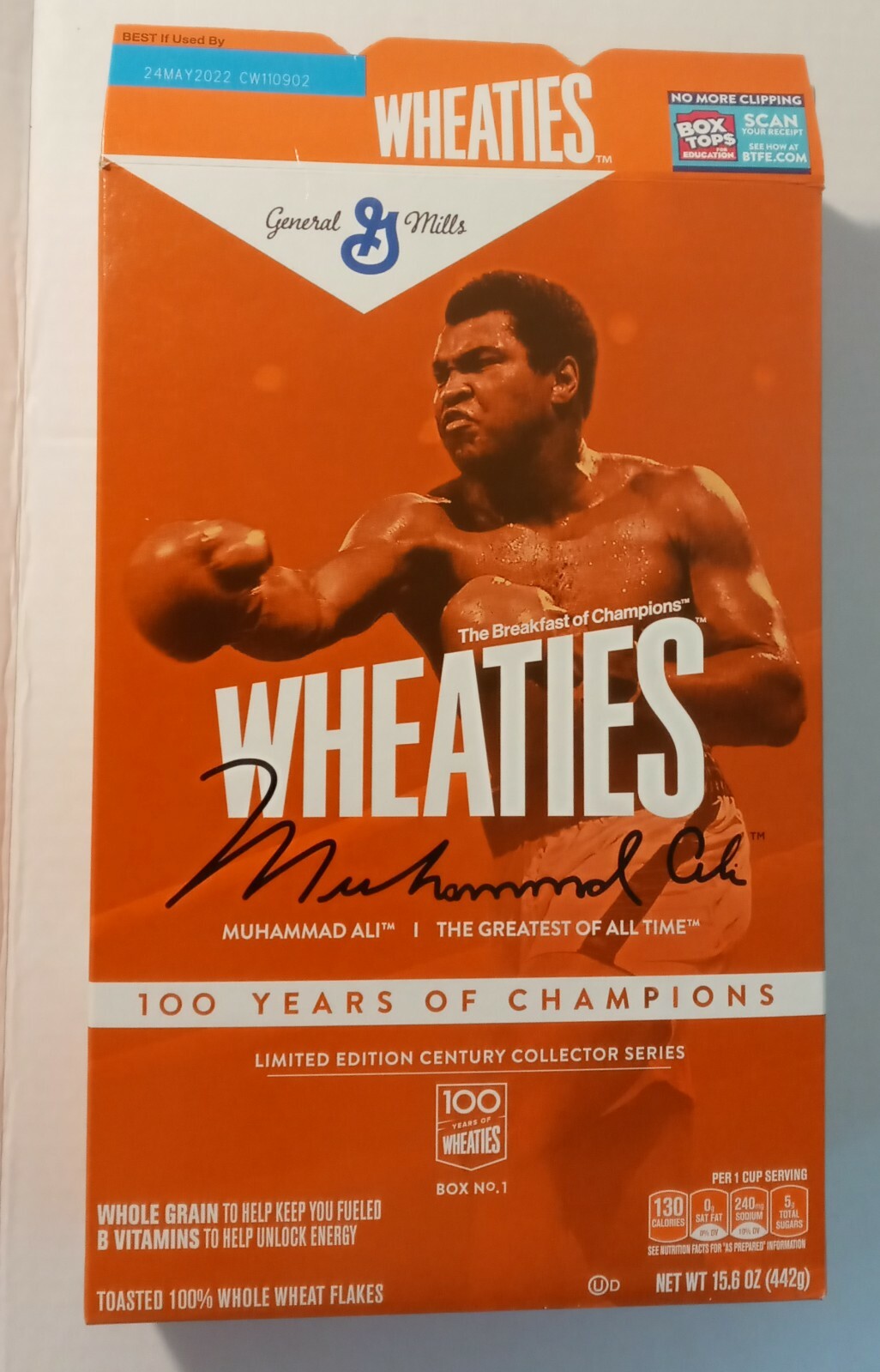2020 MUHAMMAD ALI 100 YEARS OF CHAMPIONS LIMITED EDITION WHEATIES ...