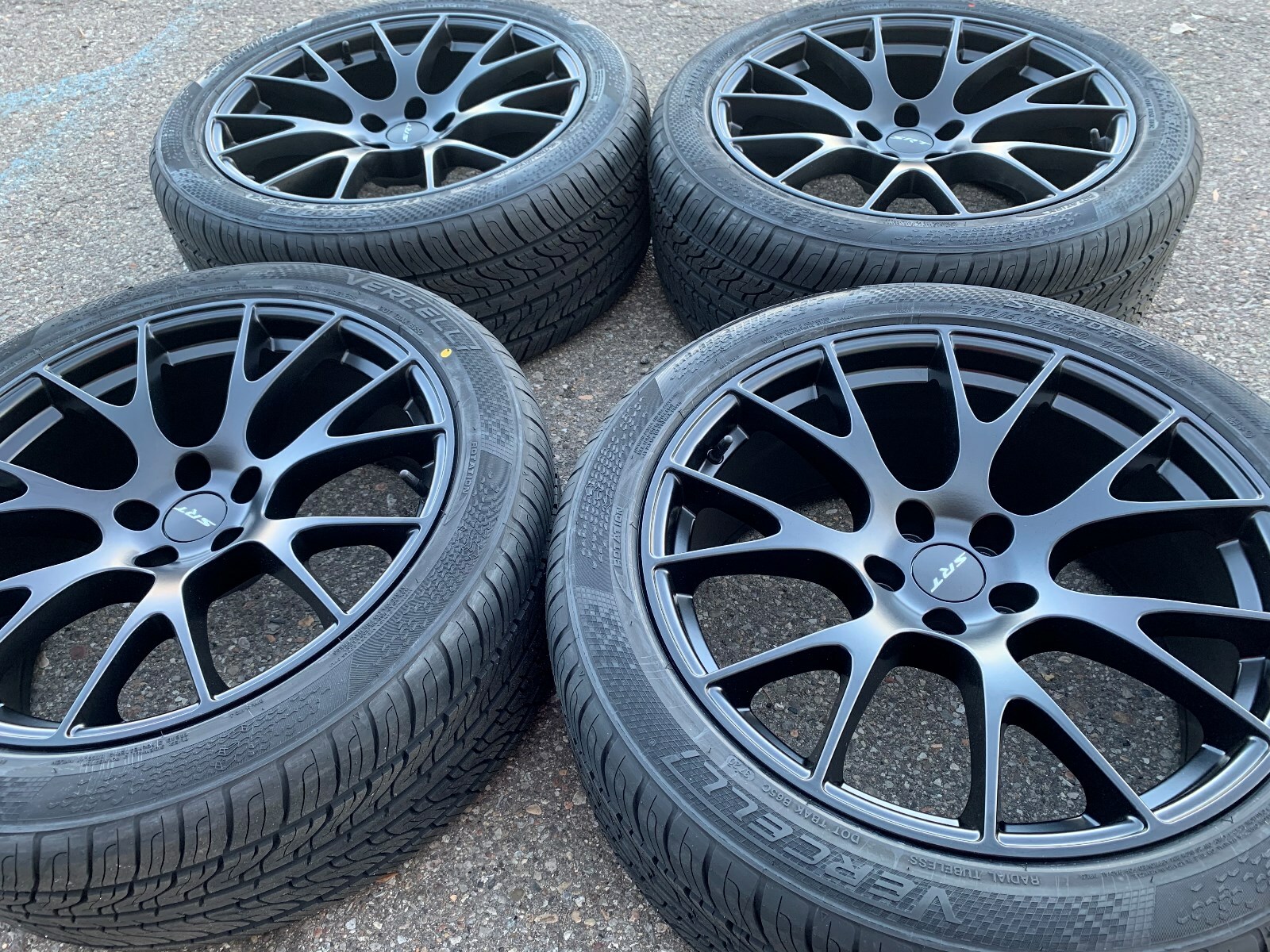 20" SRT Dodge Charger Challenger Hellcat Scat Pack Wheels Rims Tires ...