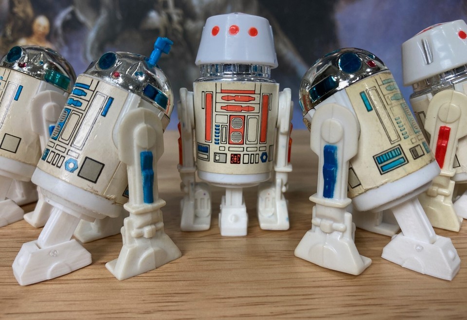 Custom Droid 3rd Leg Part - Fits Vintage Star Wars 3.75" Scale R2-D2 ...