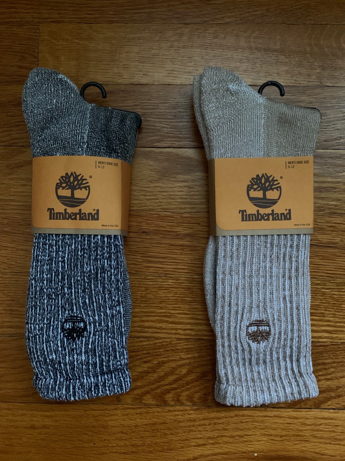 Vtg. Timberland Mens' Coolmax/Acrylic Crew Socks USA Made Deadstock 1 ...