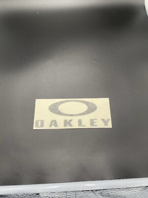 Oakley Sticker Black O | eBay