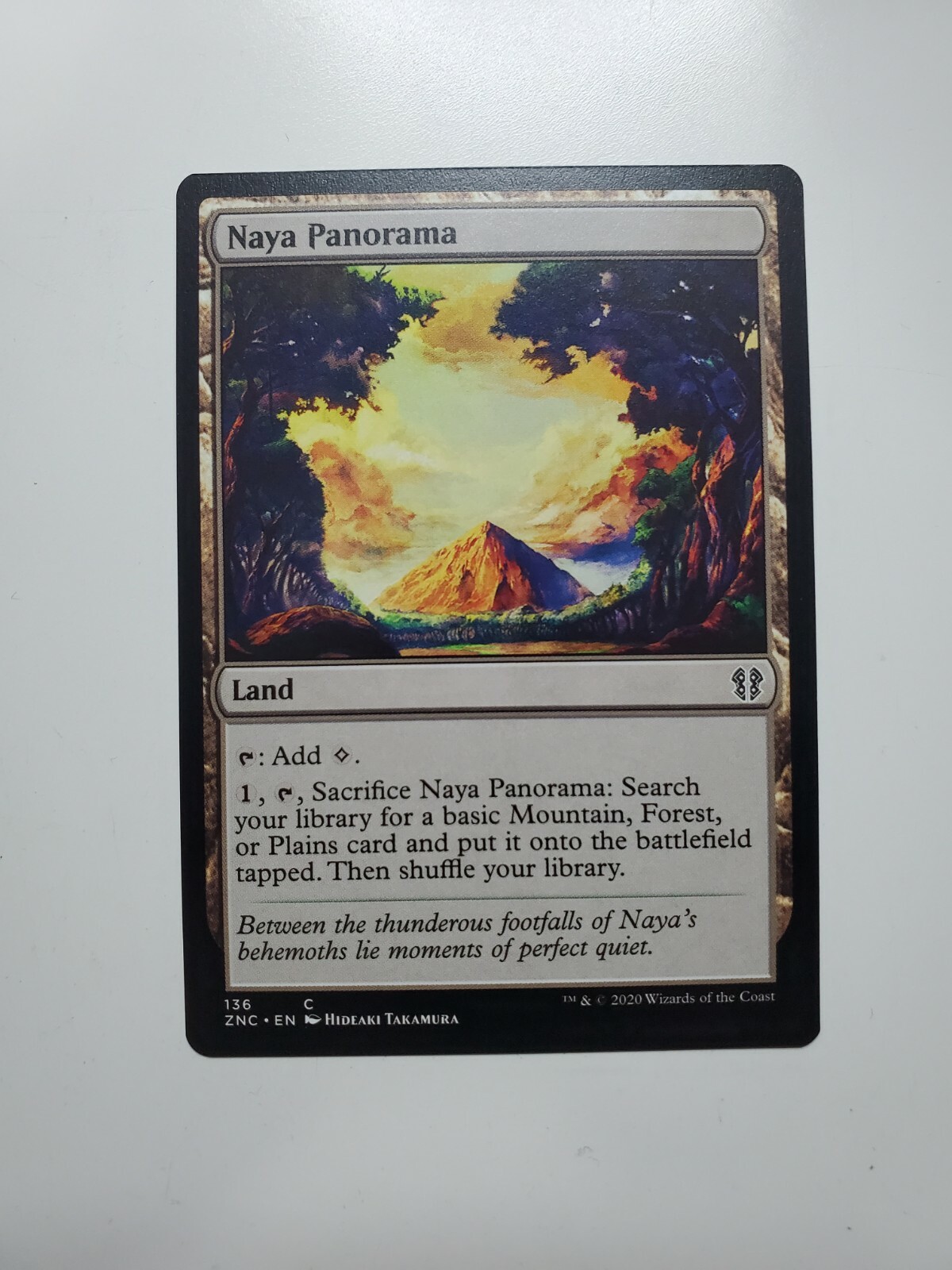 MTG Magic Naya Panorama Commander Zendikar Rising NM | eBay