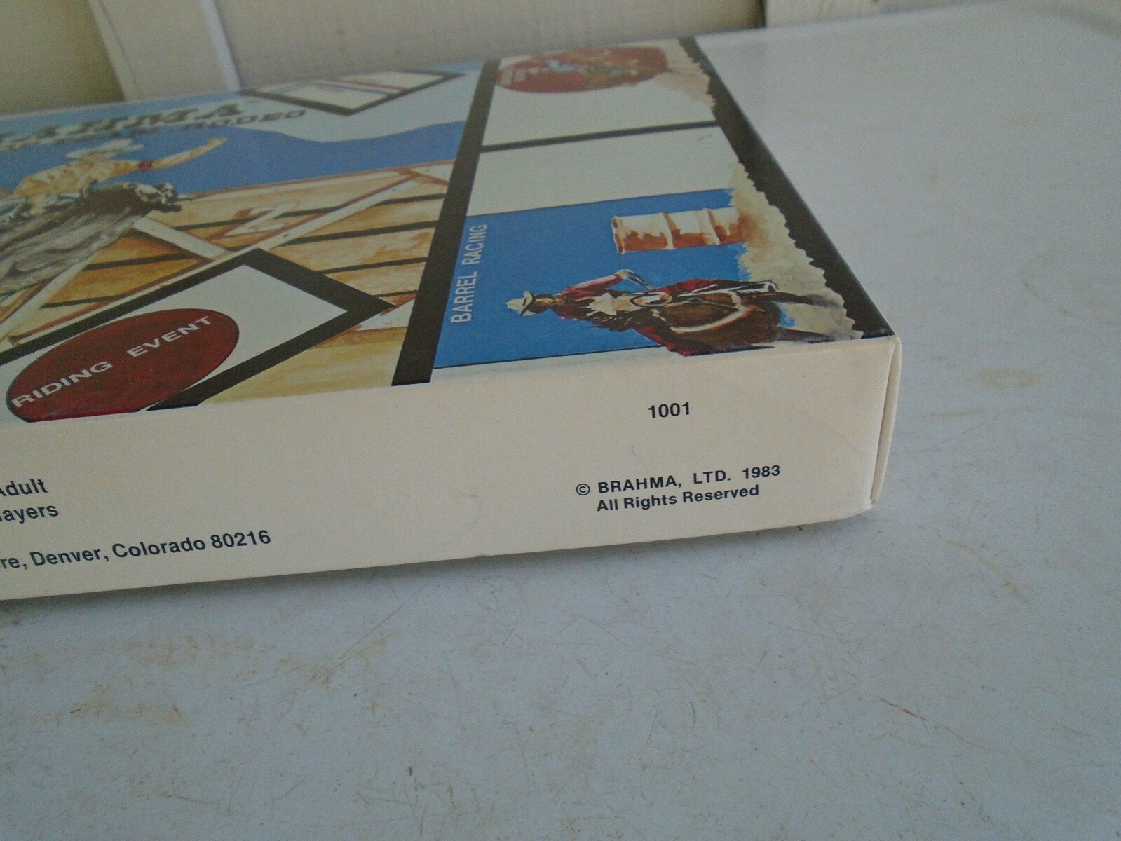 BRAHMA The Game of Team Rodeo Board Game Complete 1983 | eBay