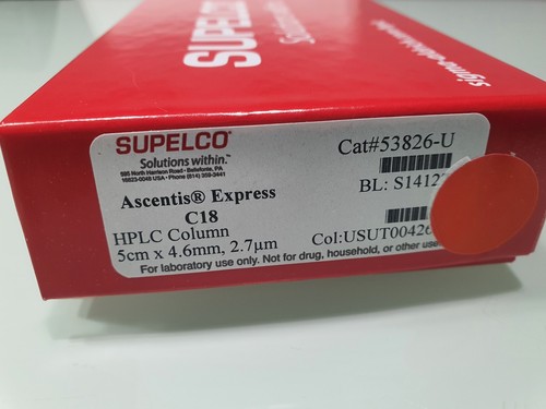 Item number: 53826-U HPLC Column Ascentis Express C18, 2.7 µm, 50 x 4.6 ...