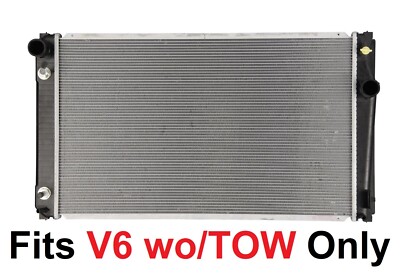 RADIATOR 2892 Fits 2006-2012 TOYOTA RAV4 3.5L V6 Without-Towing-Package ...
