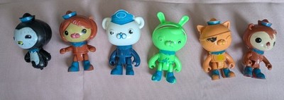 Octonauts Figures Magazine Plastic Toys Kwazii Tweak Meomi Dashi ...