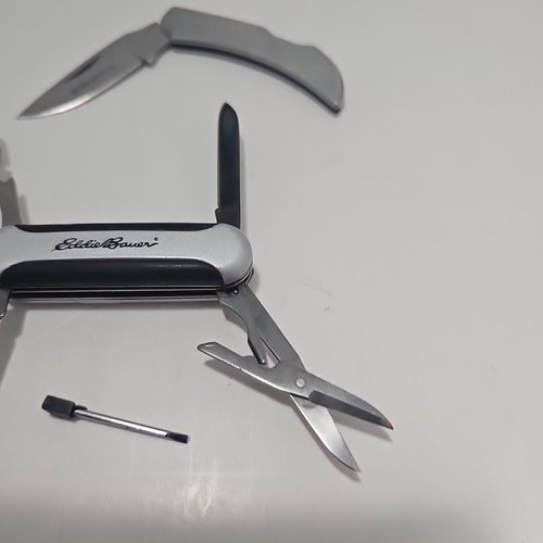 Lot of 2 Small Pocket Knife & Multi Tool Winchester Eddie Bauer | eBay