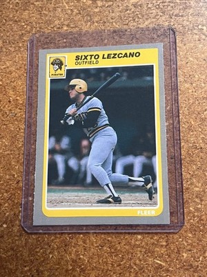 1985 Fleer Update Baseball # U-72 Sixto Lezcano | eBay