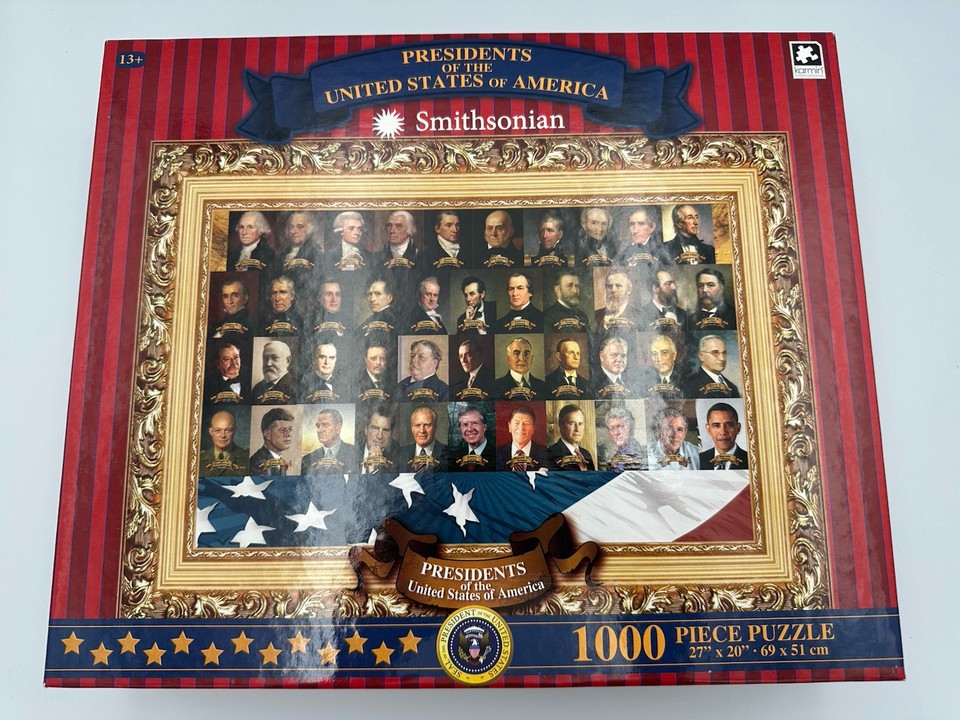 Puzzle Presidents of the United States of America 1000PC Puzzle ...