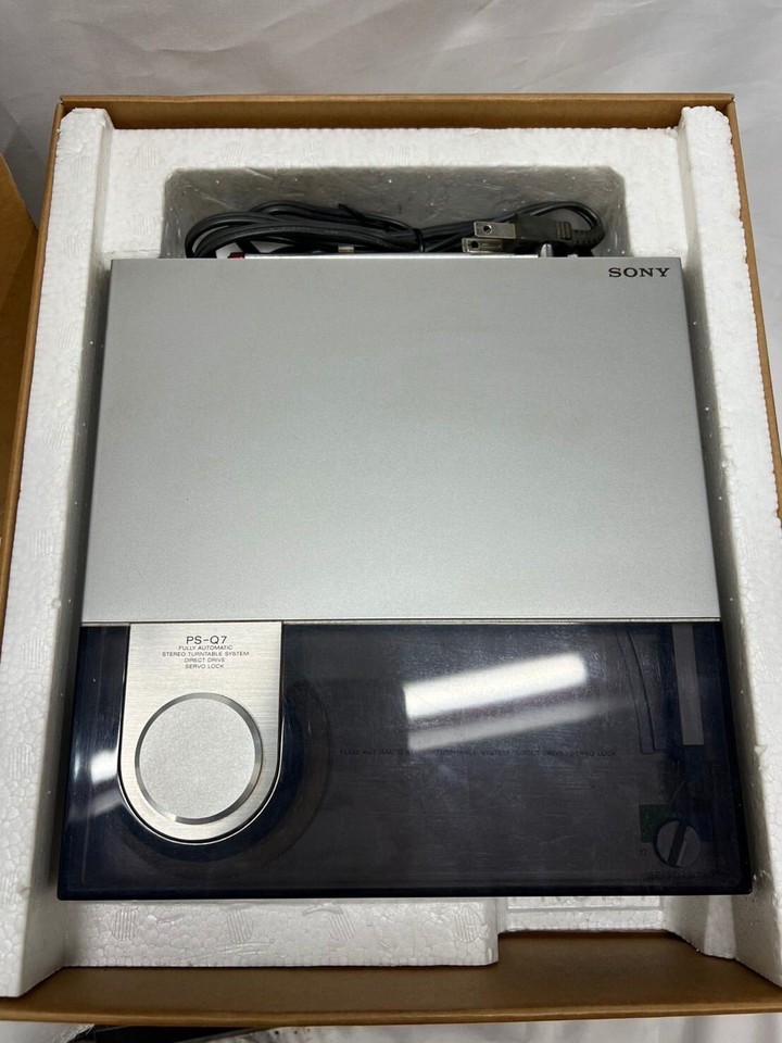 SONY PS-Q7 Full Automatic Direct Drive Turntable Record Player Audio ...