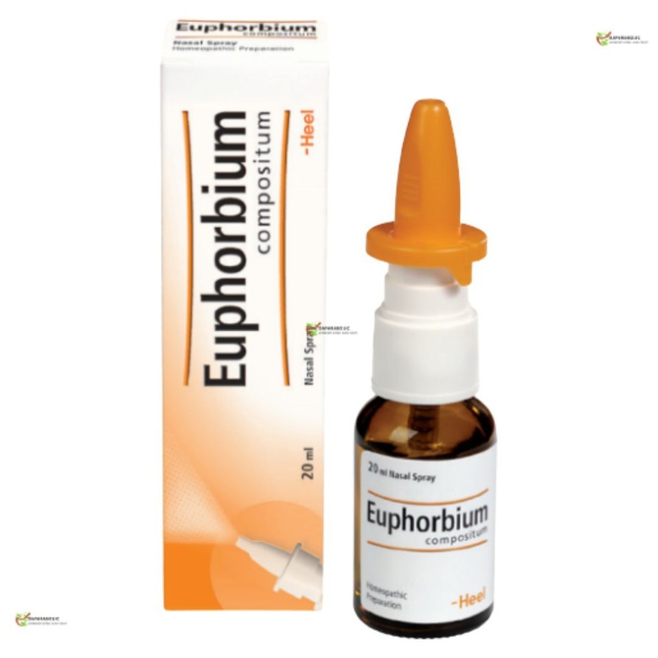 Euphorbium Compositum 20ml HEEL Nasal Spray Homeopathic Solution 1/3/5 ...